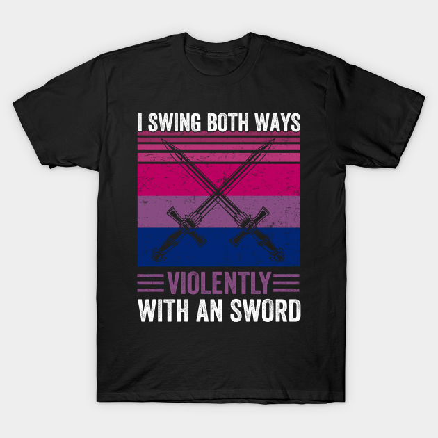 Swing Both Ways Bisexual Lgbt Rainbow Flag Bi Pride Month Proud Lgbtq